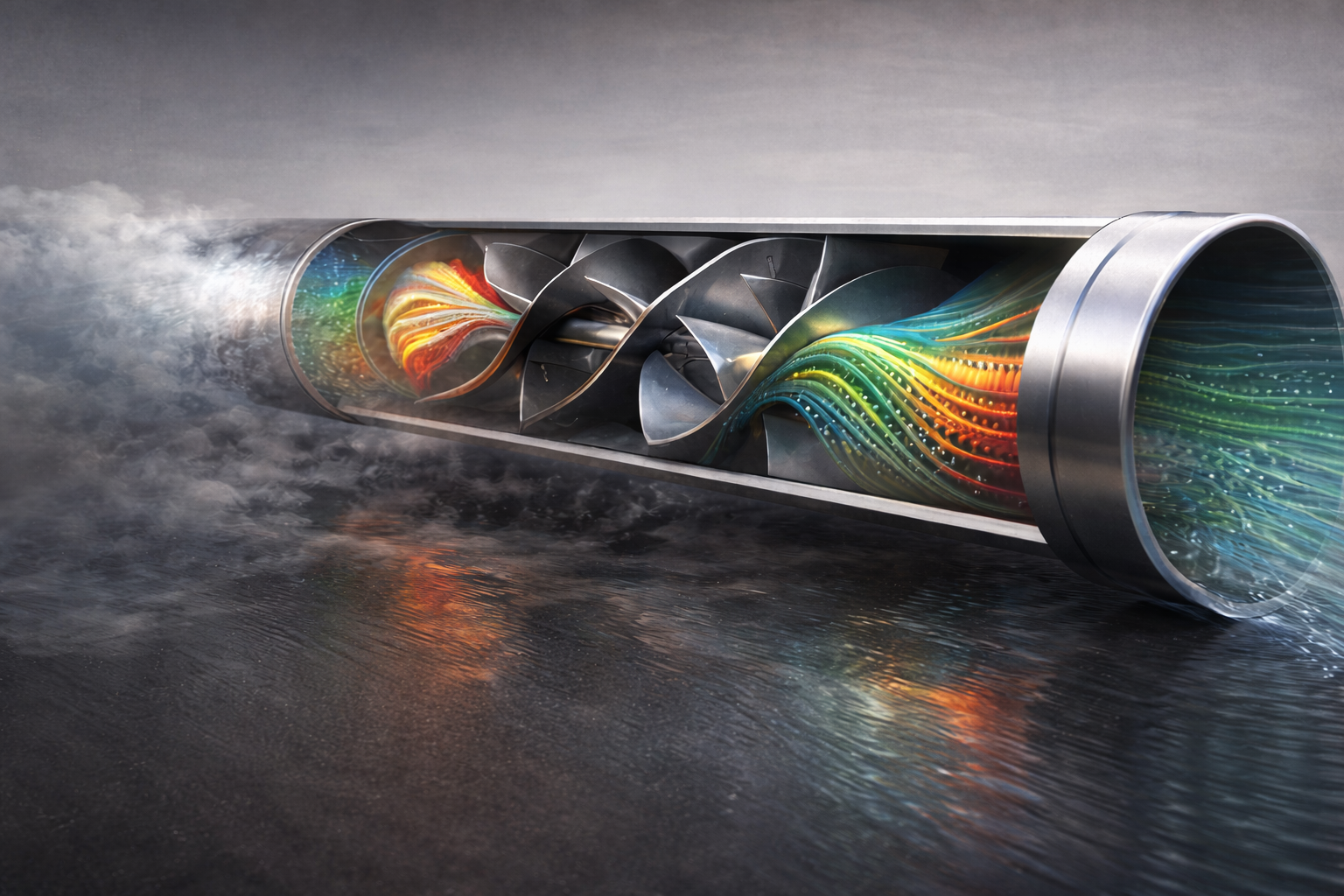 Static Mixer Pressure Drop & Mixing with CFD | Liber Locus